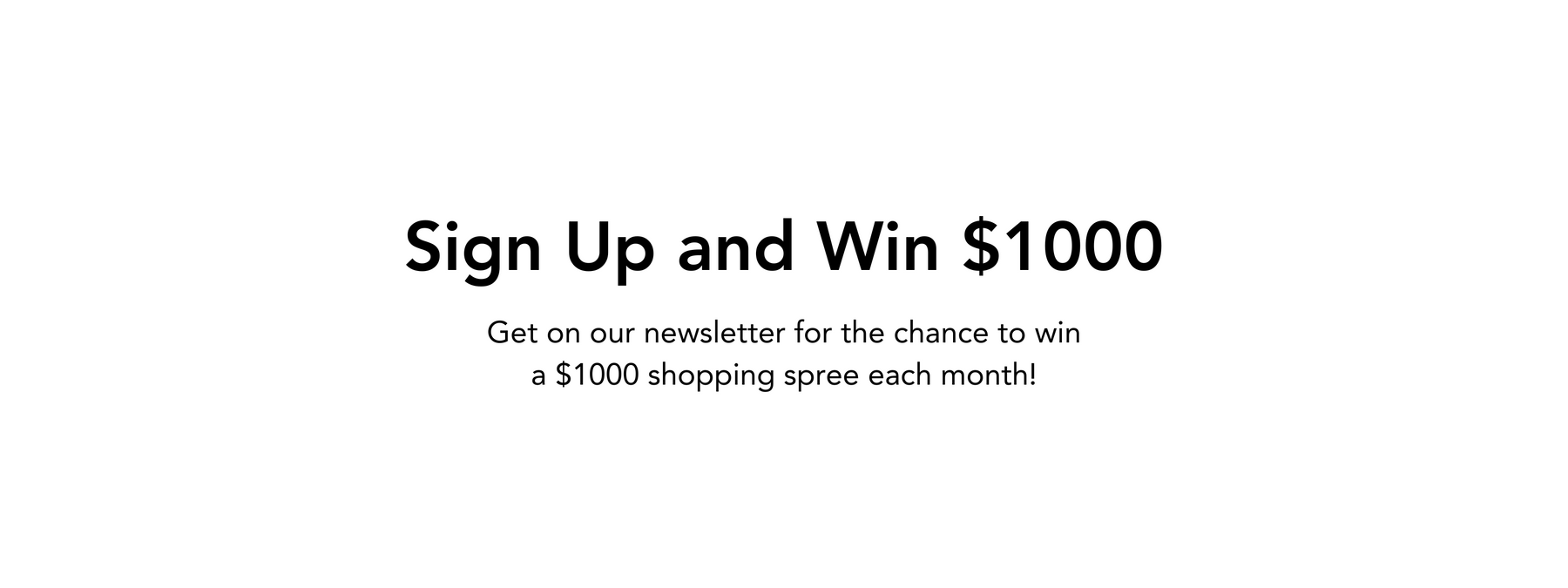 SIGN UP & WIN