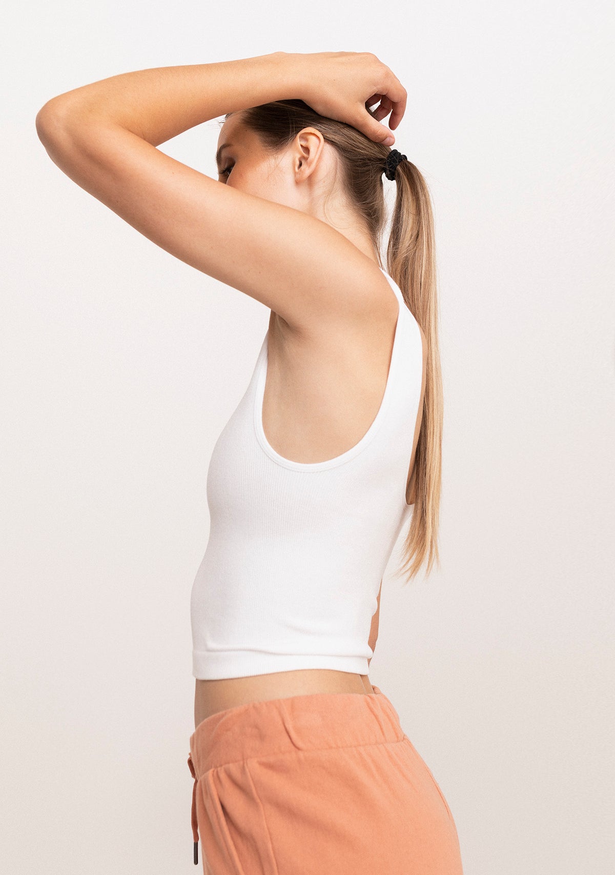 Seamless Ribbed Crop Top